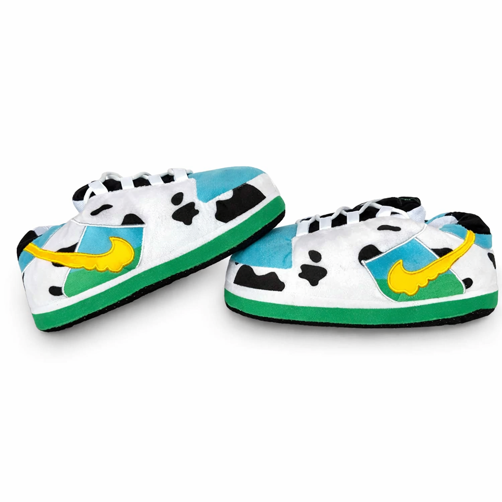 Sneaker Slippers Moo Moo ben jerry low Jordan 1 unisex for adults&kids ...